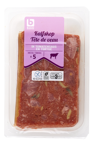 BONI kalfskop sneden gv bestellen | Colruyt