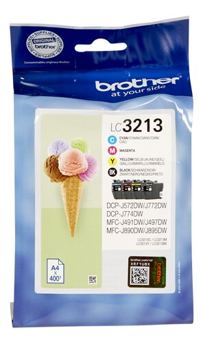 BROTHER Zwart en kleuren LC3213 bestellen | Colruyt