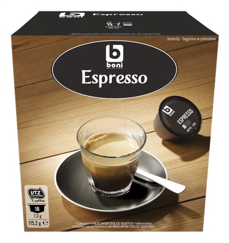 BONI Espresso caps UTZ | Colruyt