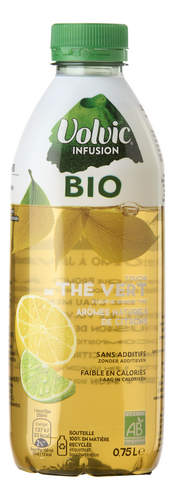 VOLVIC Infusion thé vert-citron Bio commander | Colruyt