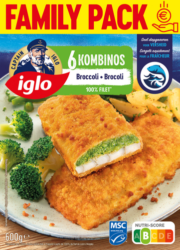 IGLO Kombinos broccoli MSC bestellen | Colruyt