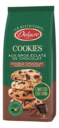 DELACRE Cookies Double chocolat bestellen | Colruyt