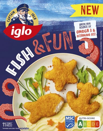 IGLO Fish&Fun | Merv de la mer 11pc commander | Colruyt