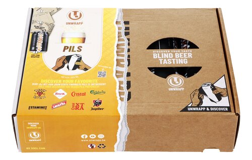 UNWRAPP Pils Blind Tasting Box | Colruyt
