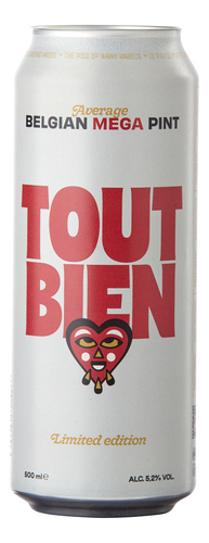 TOUT BIEN Pils 5.2% blik bestellen | Colruyt