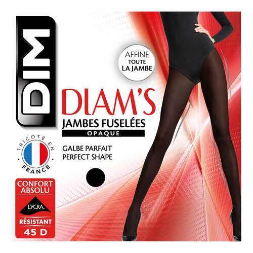 DIM Diams panty zwart opaque XL bestellen | Colruyt