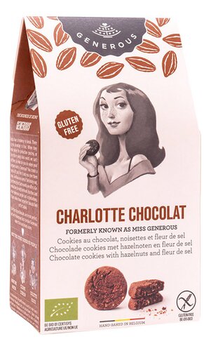 GENEROUS Cookies Charlotte choc.bio | Bio-Planet, jouw biosupermarkt