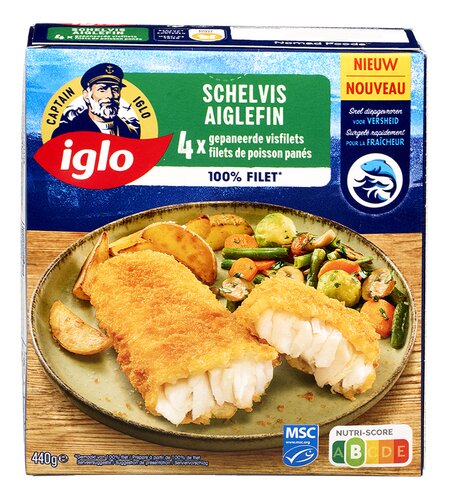 IGLO Schelvis | Gepaneerd bestellen | Colruyt