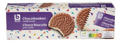 BONI choco'biscuits vanille | Colruyt